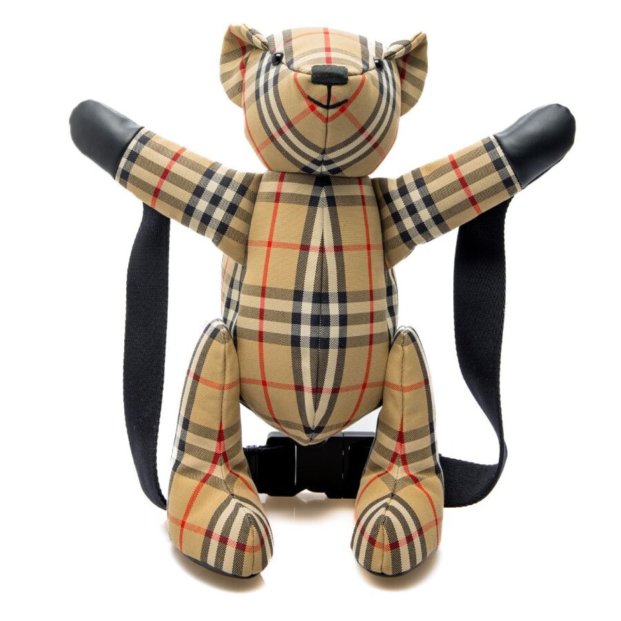 Burberry Kids Exaggerated Check Thomas Bear Bum Bag 8062480 ...