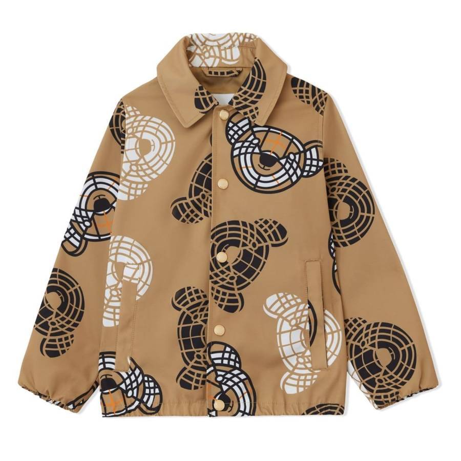 Burberry Kids Thomas Bear Print Jacket, Size 10Y 8061697 - Clothing ...