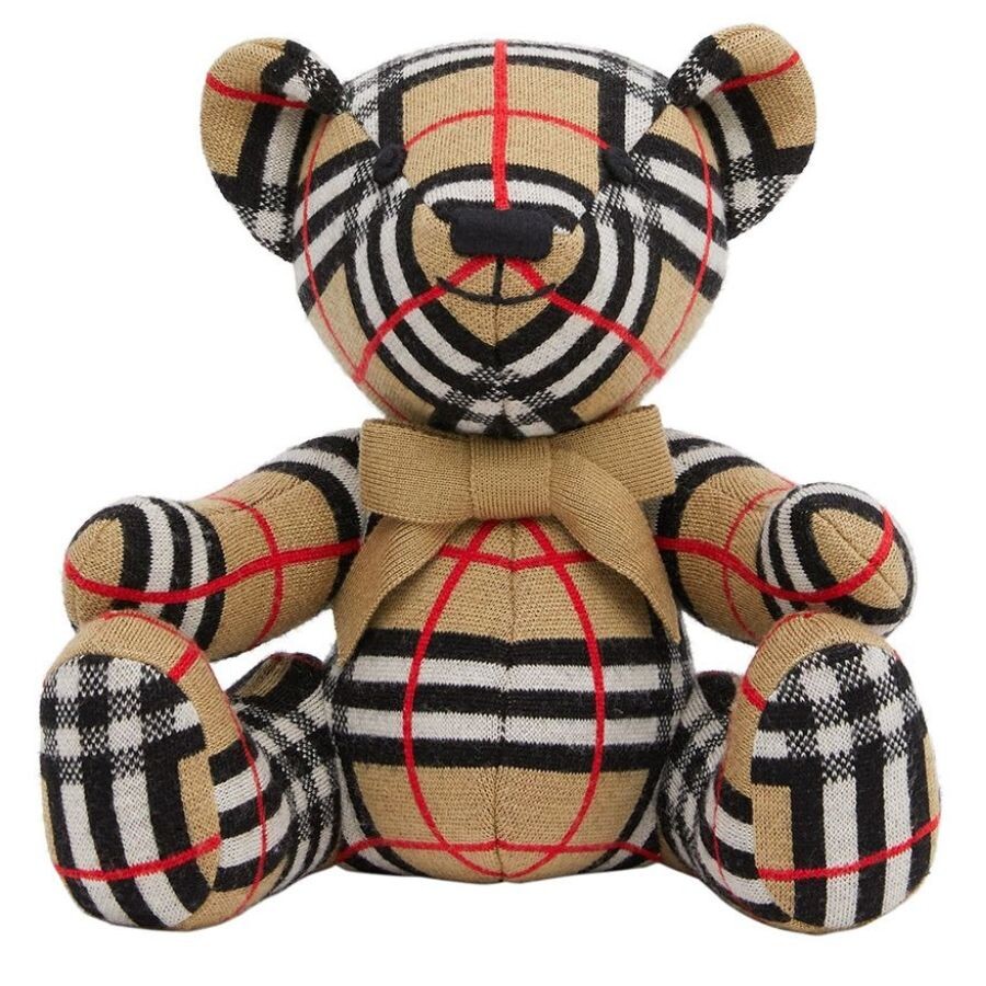 Burberry Kids Thomas Bear Wool Teddy Bear 8026815 5045622379351 - Jomashop