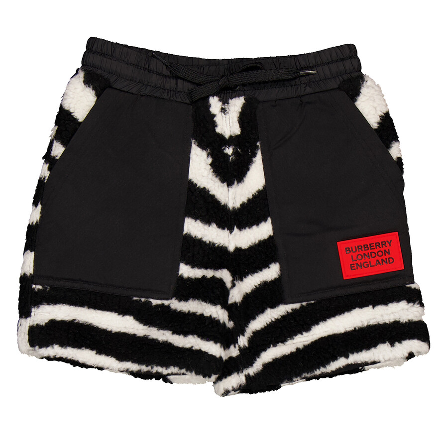 Burberry Kids Zebra Shorts, Size 3Y 8041343 - Clothing - Jomashop