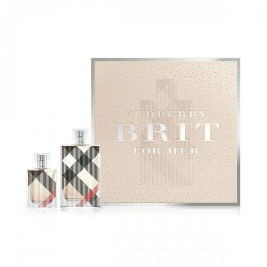 Burberry Ladies Brit Gift Set Fragrances BUR99260113065 3616304254338 ...
