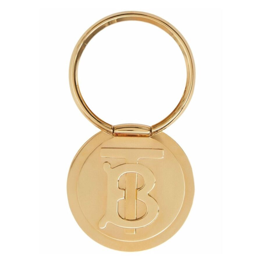 Burberry Ladies Gold-Plated Monogram Motif Phone Ring| Jomashop - Fado.vn