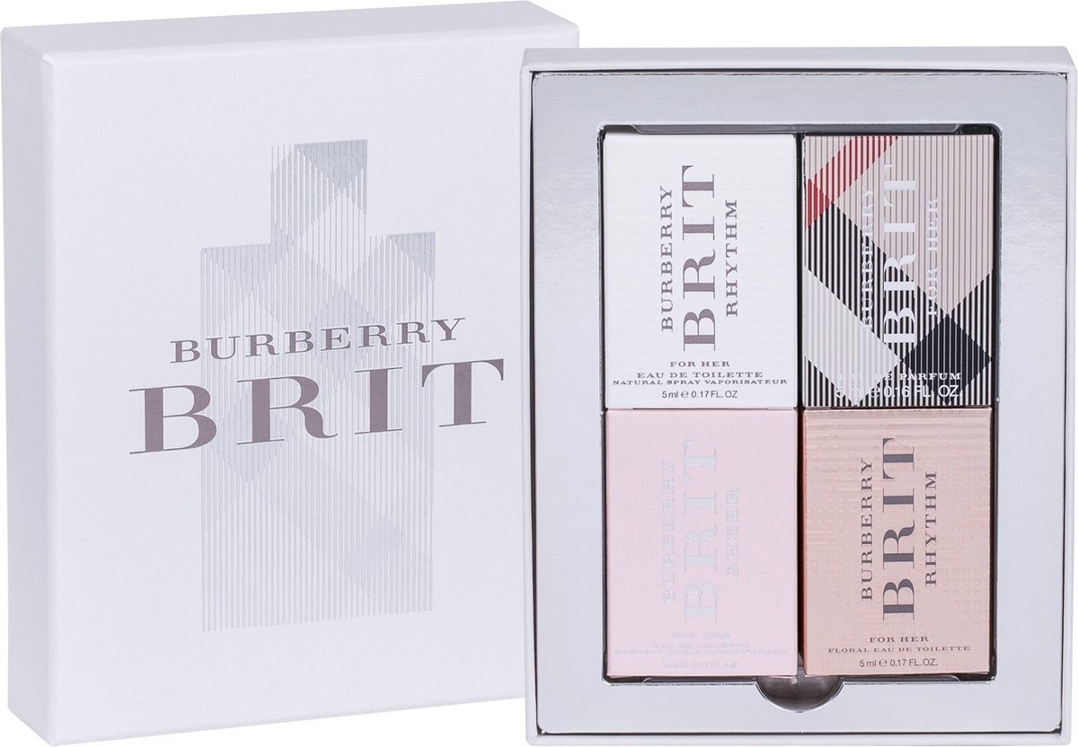 Burberry Ladies Mini Set Gift Set Fragrances 5045551829941 - Burberry ...
