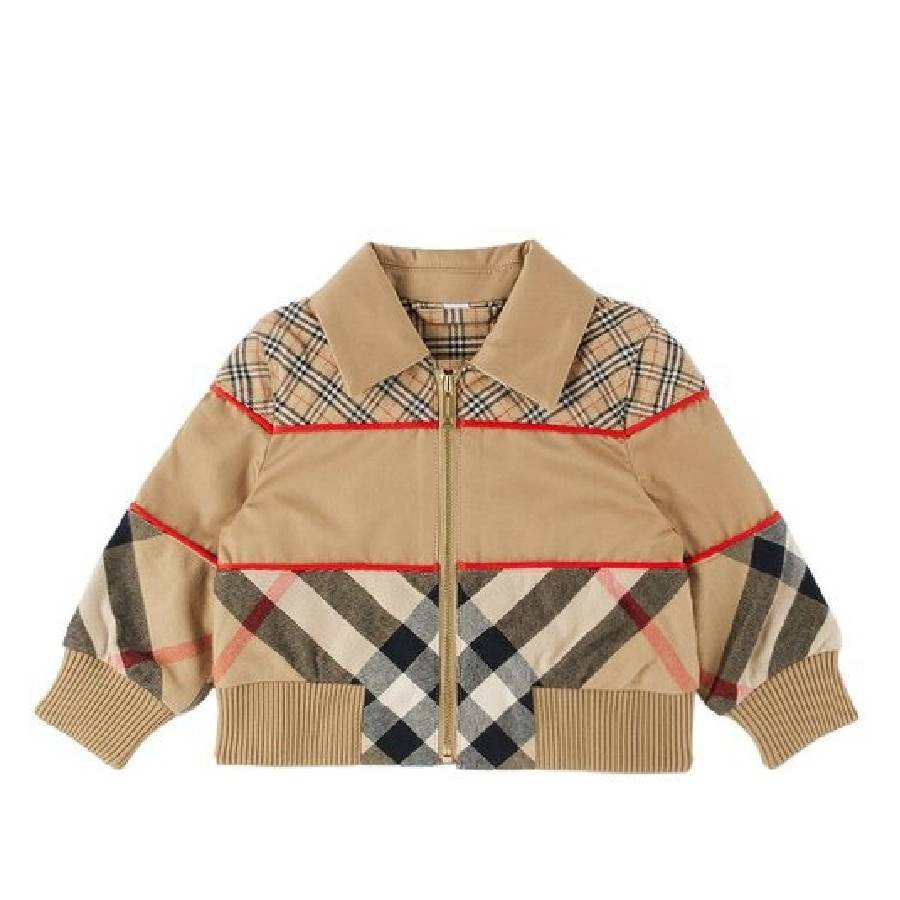 Burberry Liam Baby Cotton Check Jacket, Size 18M 8053838 - Clothing ...
