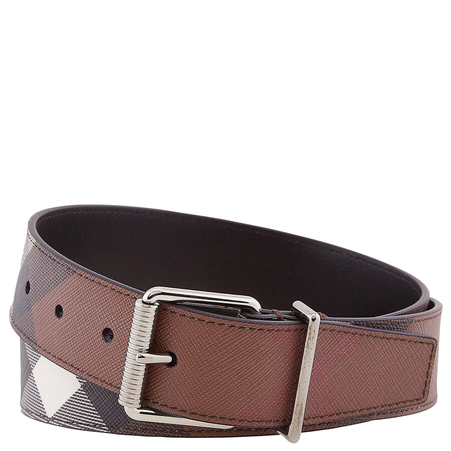 Burberry Mack 35 Check And Leather Adjustable Belt, Size 85 cm 8054884 5045628572626 - Clothing ...