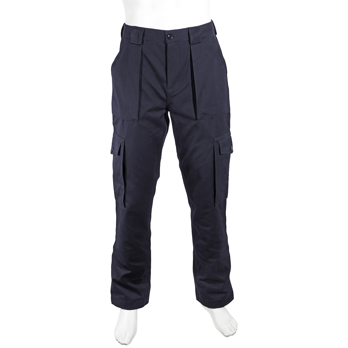 Burberry Men's Cotton Twill Cargo Trousers In Dark Navy, Brand Size 54 ...