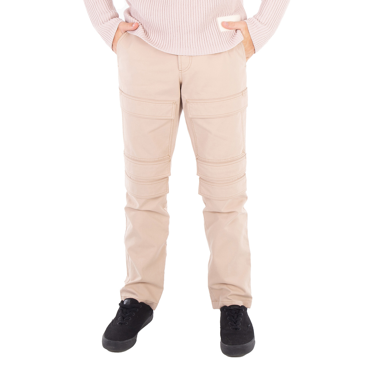 Burberry Men's Soft Fawn Panel-Detail Cargo Trousers, Brand Size 54 ...