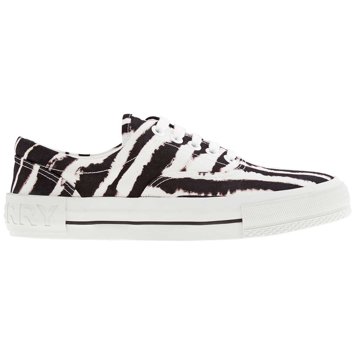 Burberry Men's Zebra Print Low-top Sneakers, Brand Size 41 (US Size 8 ...