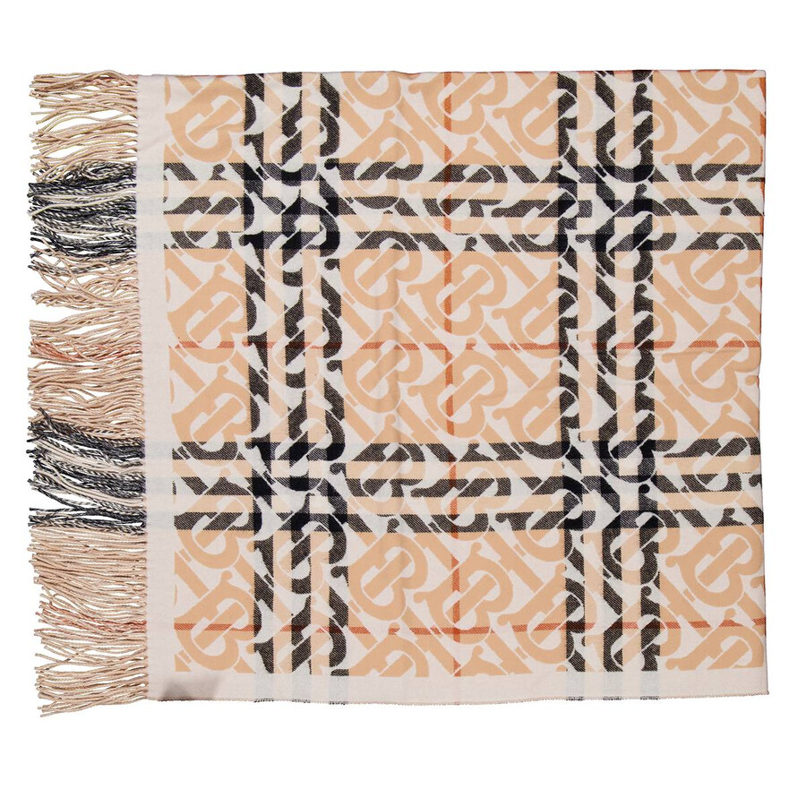 Burberry Monogram Print Cashmere Blanket 8056181 5045628794844 ...