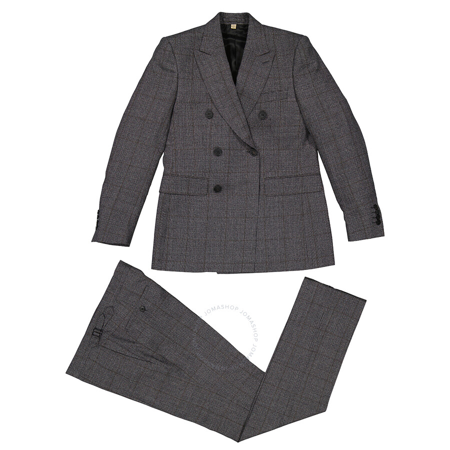 Burberry Prince Of Wales Check Classic Fit Wool Suit, Brand Size 46S ...