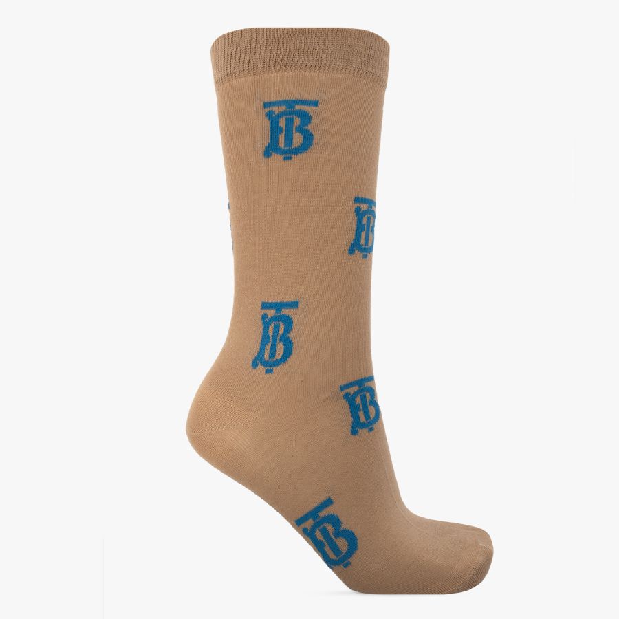 Burberry Cotton Knitted Socks, Size Medium 8066937 - Clothing - Jomashop