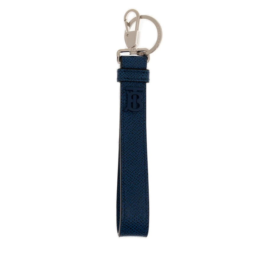 Burberry Tb Monogram Plaque Keyring In Navy 8065994 5045701092904 - Handbags - Jomashop
