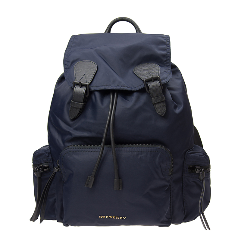 Burberry The Extra Large Rucksack In Technical Nylon And Leather ...