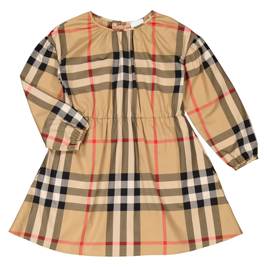 Burberry Vintage Check-Print Dress, Size 12 8069100 - Clothing - Jomashop