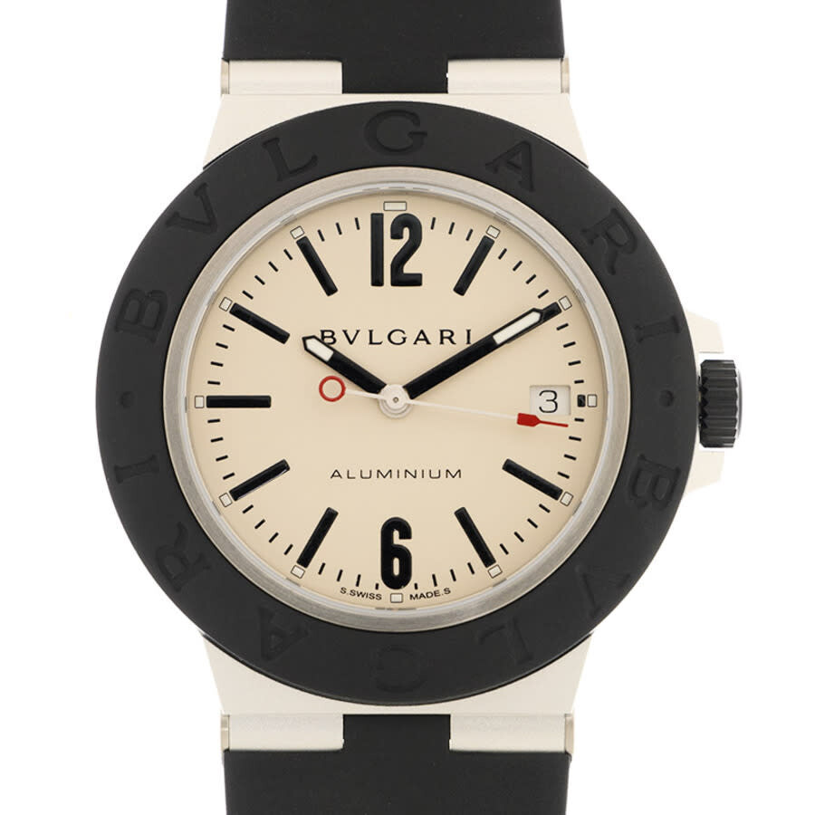 Bvlgari Aluminium Automatic Grey Dial Men's Watch BB40SATRSNL - Bvlgari ...