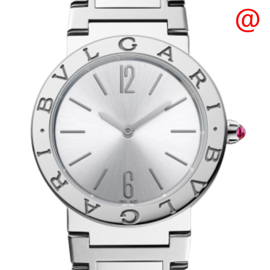Bvlgari Bvlgari Bvlgari Quartz Silver Dial Ladies Watch 103575 ...