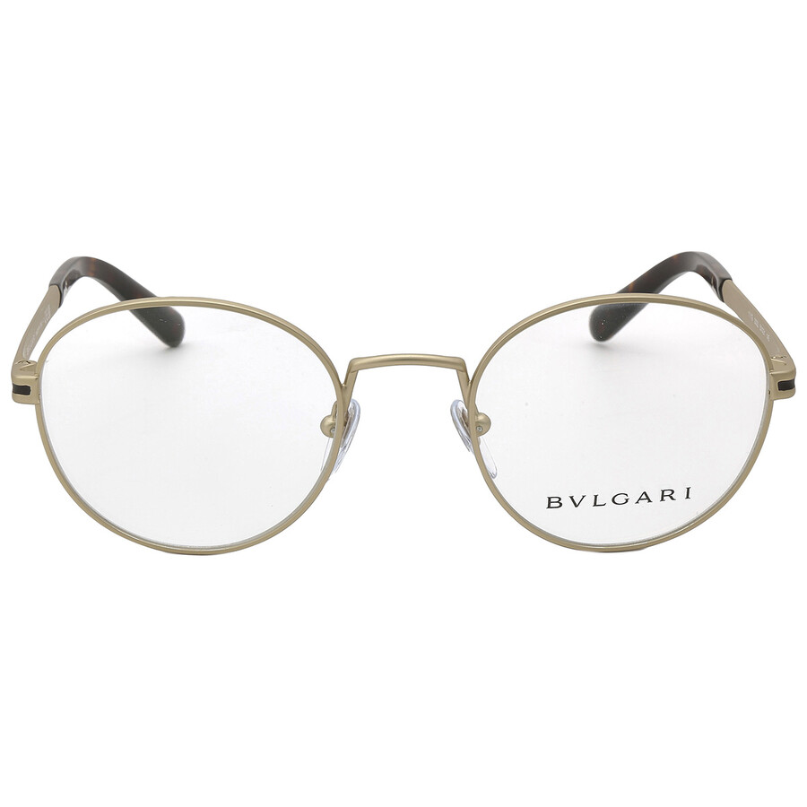 Bvlgari Demo Round Men's Eyeglasses BV1119 2022 50 8056597719506 ...