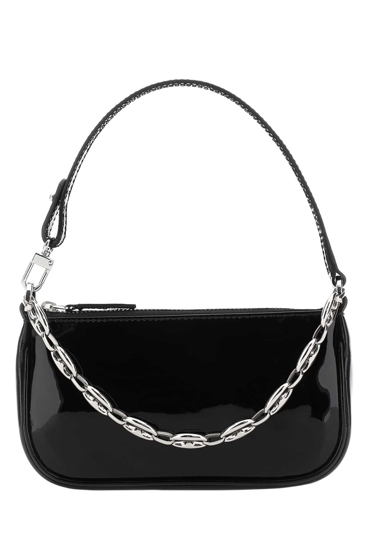 By Far Black Leather Mini Rachel Handbag 20SSMIRABLPSMA BL - Handbags ...