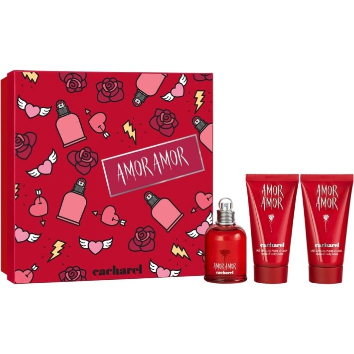 Cacharel Ladies Amor Amor Gift Set Fragrances 3614272804401 ...
