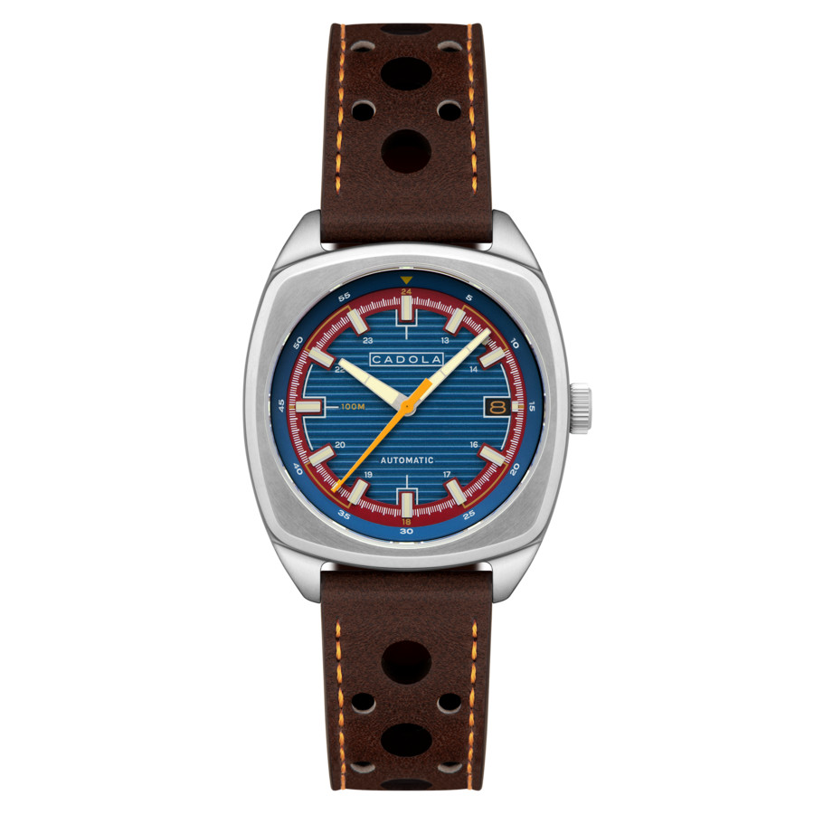 Cadola Buxton Automatic Blue Dial Men's Watch CD-1057-04 194595071337 ...