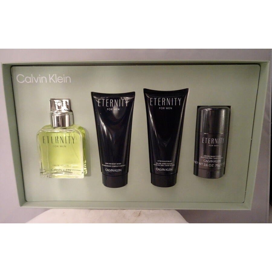 Calvin Klein Men's Eternity Gift Set Skin Care 3616304104718 - Skin ...