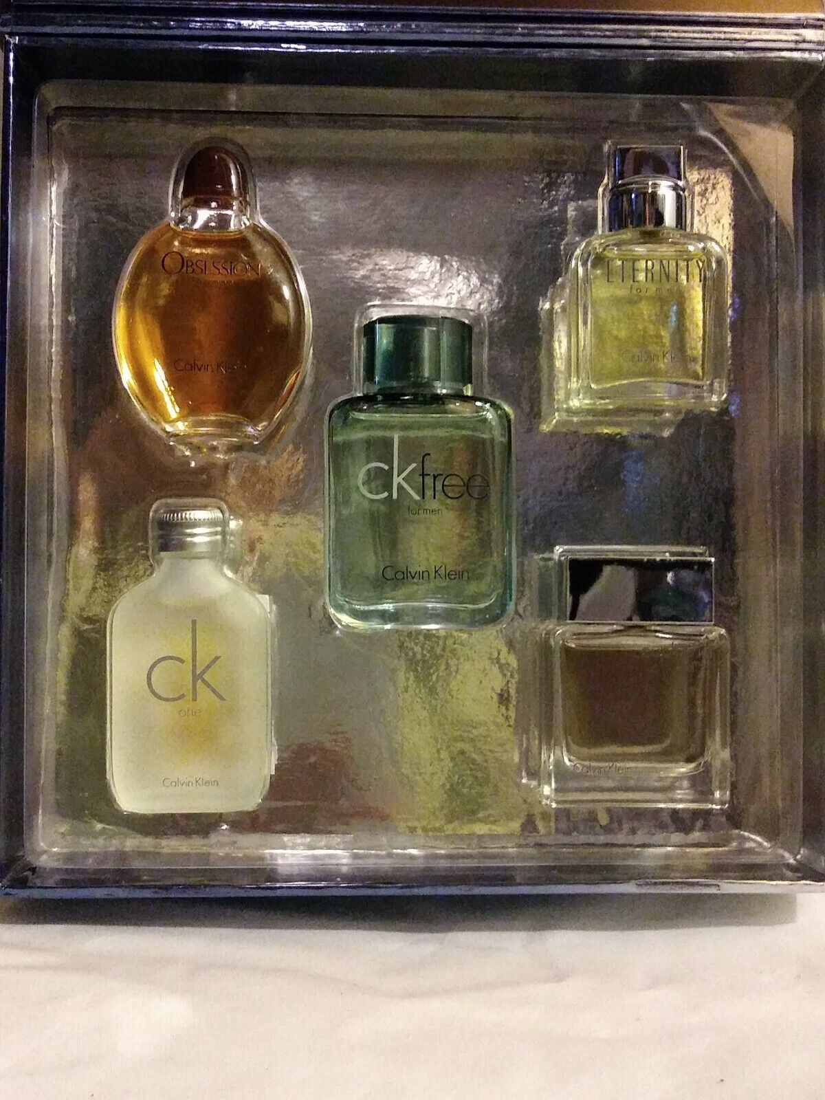 Calvin Klein Men's Mini Set Gift Set Fragrances 3607342501799 ...