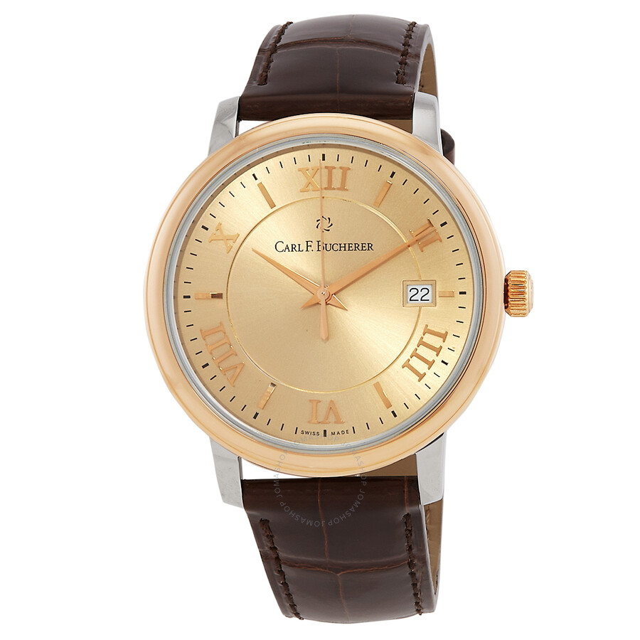 Carl F. Bucherer Adamavi Automatic Champagne Dial Men's Watch 00.10314 ...