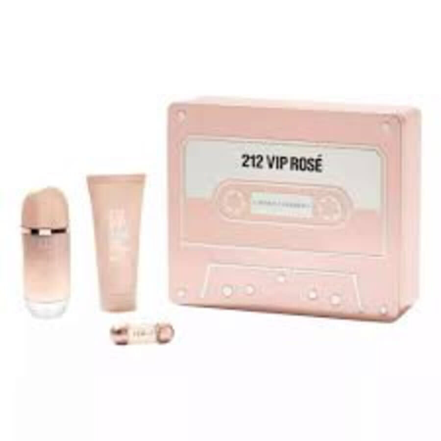 Carolina Herrera Ladies 212 Vip Rose Gift Set Fragrances 8411061021231 ...