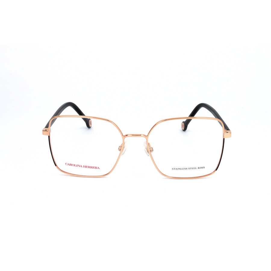 Carolina Herrera Ladies Gold Tone Square Eyeglass Frames HER 0248 ...