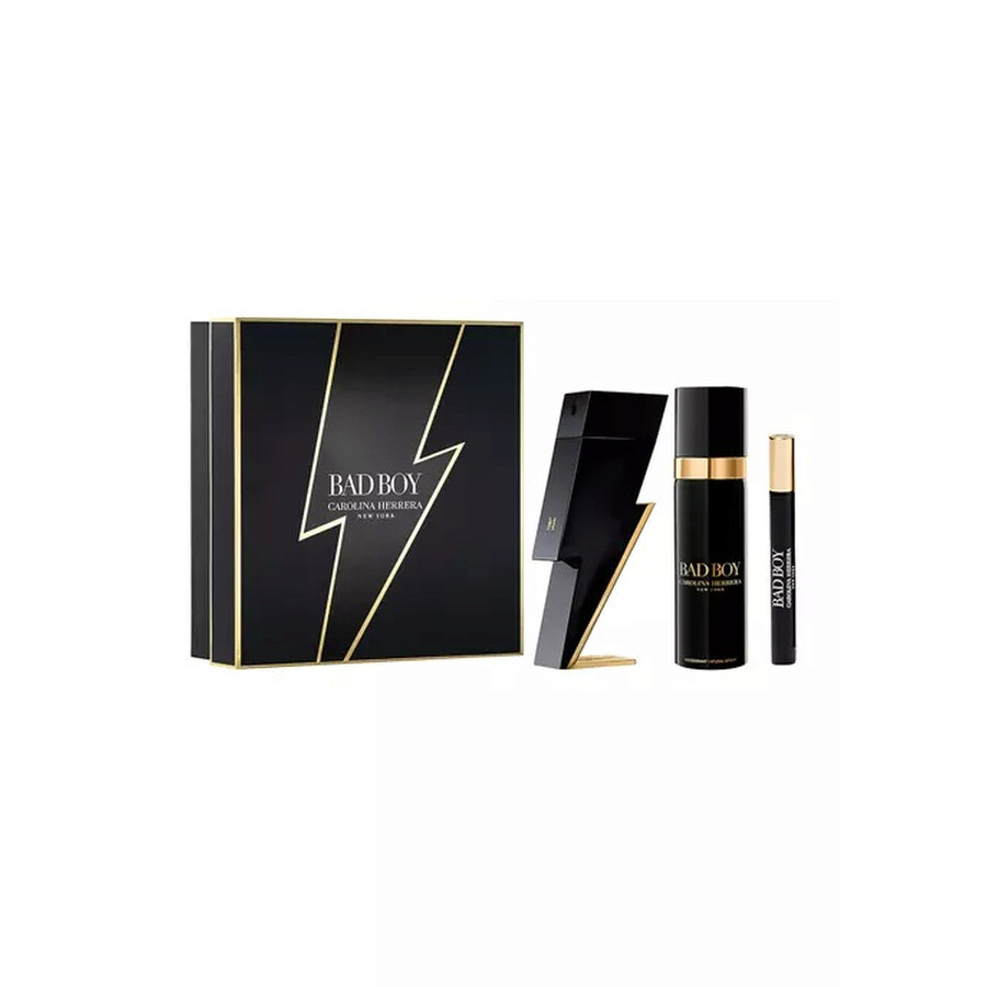 Carolina Herrera Men's Bad Boy Gift Set Fragrances 8411061020647 ...