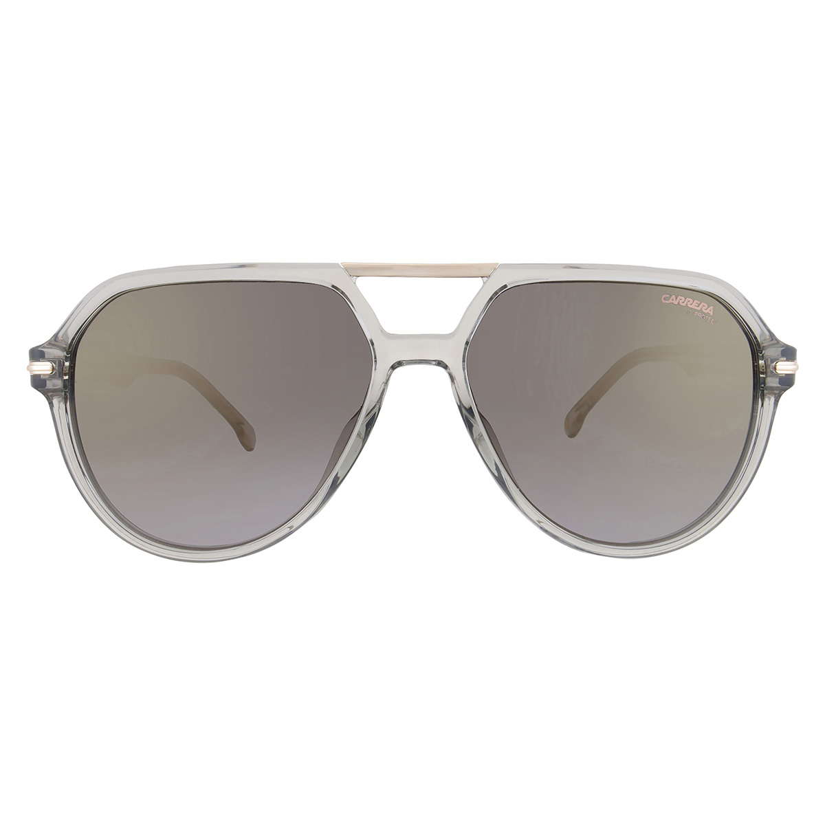 Carrera Grey Shaded Gold Pilot Men's Sunglasses CARRERA 315/S 0KB7/FQ ...