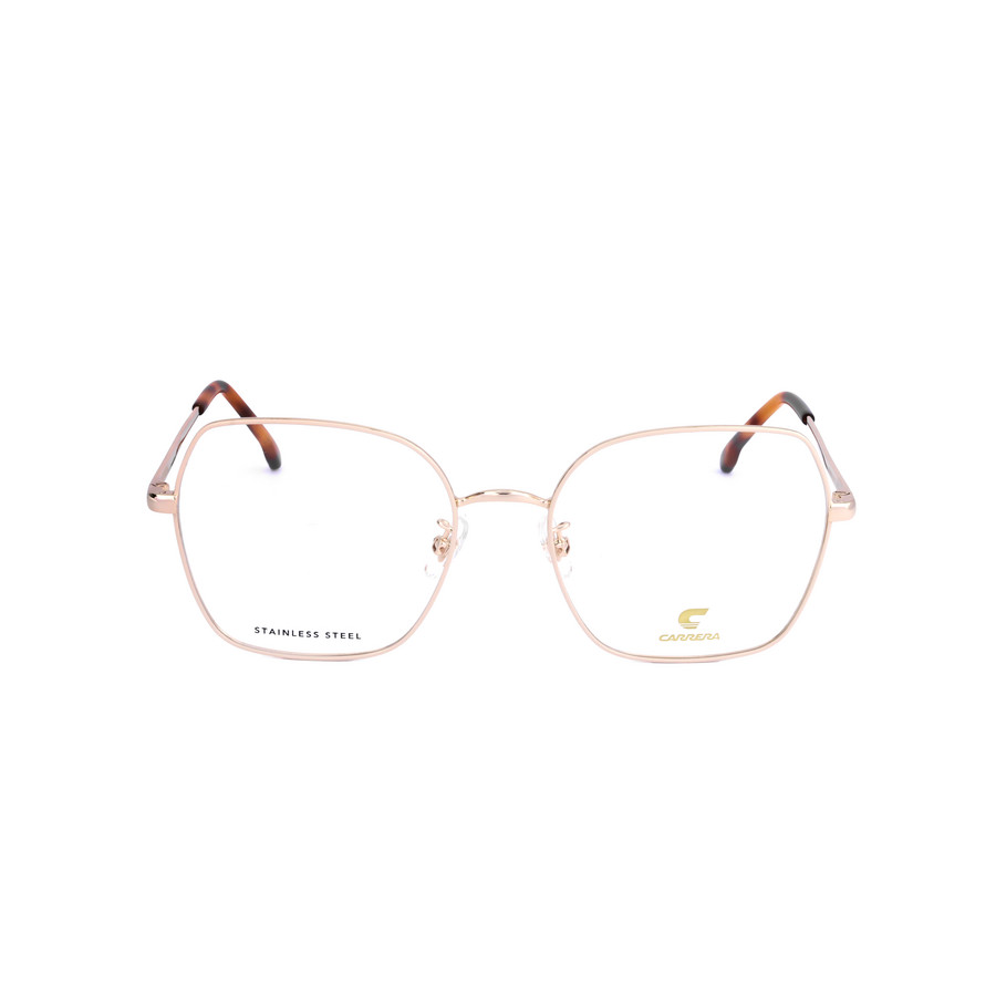 Carrera Ladies Gold Tone Square Eyeglass Frames CARRERA 3035 ...