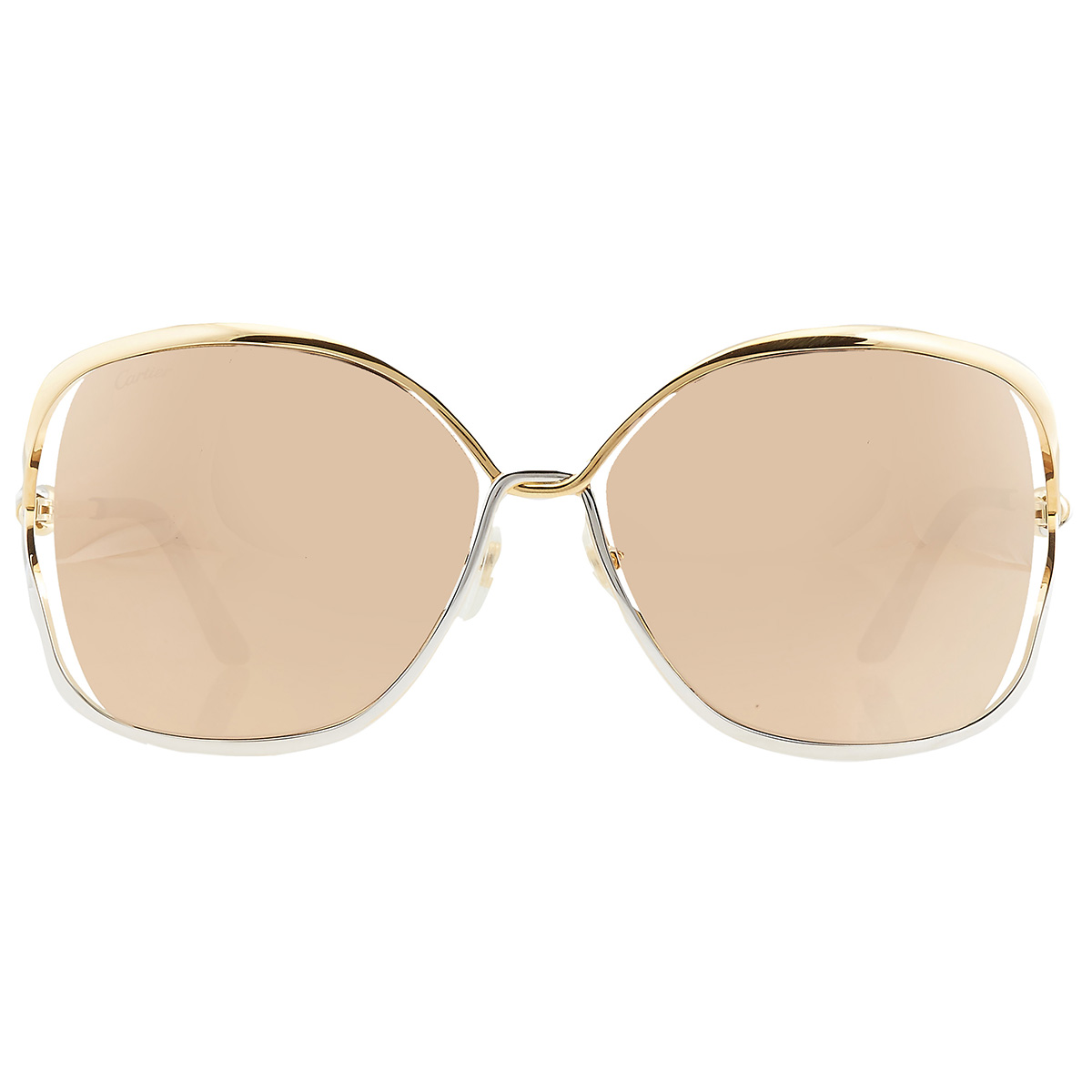 Cartier Brown Butterfly Ladies Sunglasses CT0225S 003 60 843023149079 ...