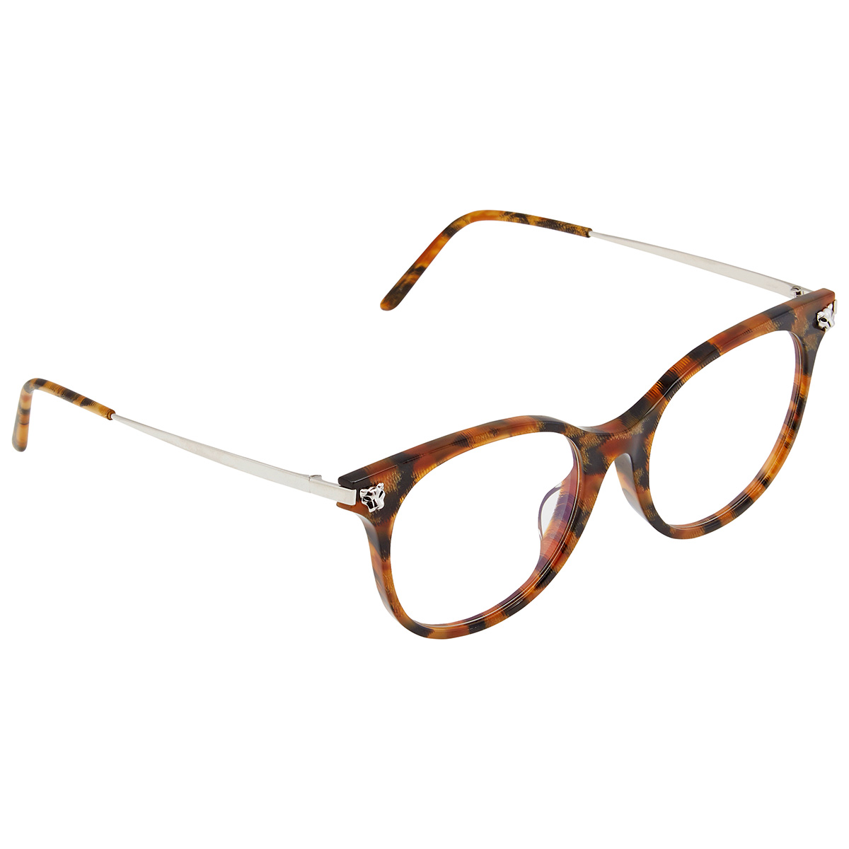 Cartier Demo Cat Eye Ladies Eyeglasses CT0031OA 003 52 843023104047 ...