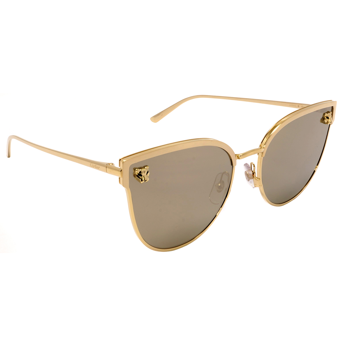 Cartier Panthere de Cartier Gold Butterfly Ladies Sunglasses CT0198S ...
