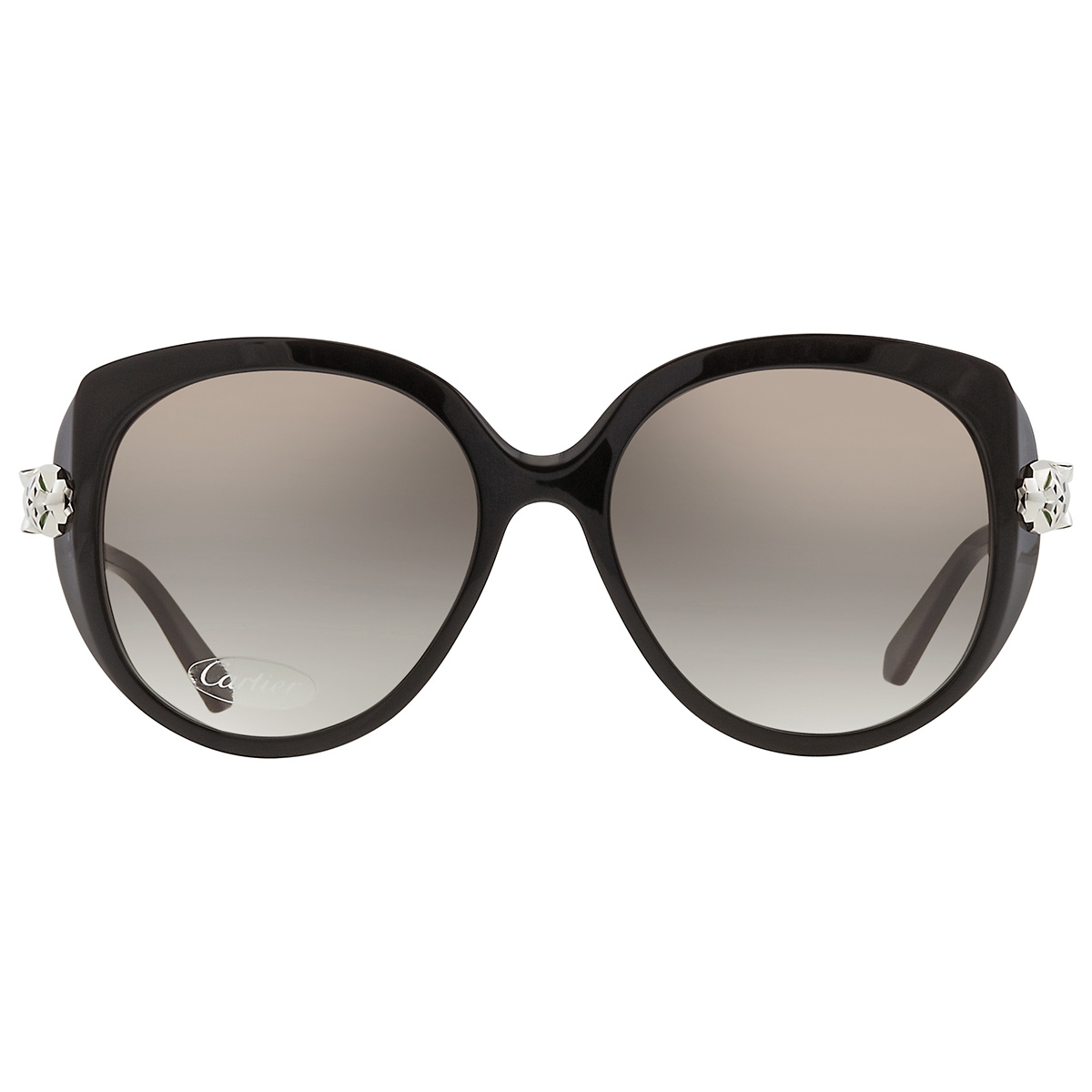 Cartier Grey Butterfly Ladies Sunglasses CT0064S 001 55 7613268743560 ...