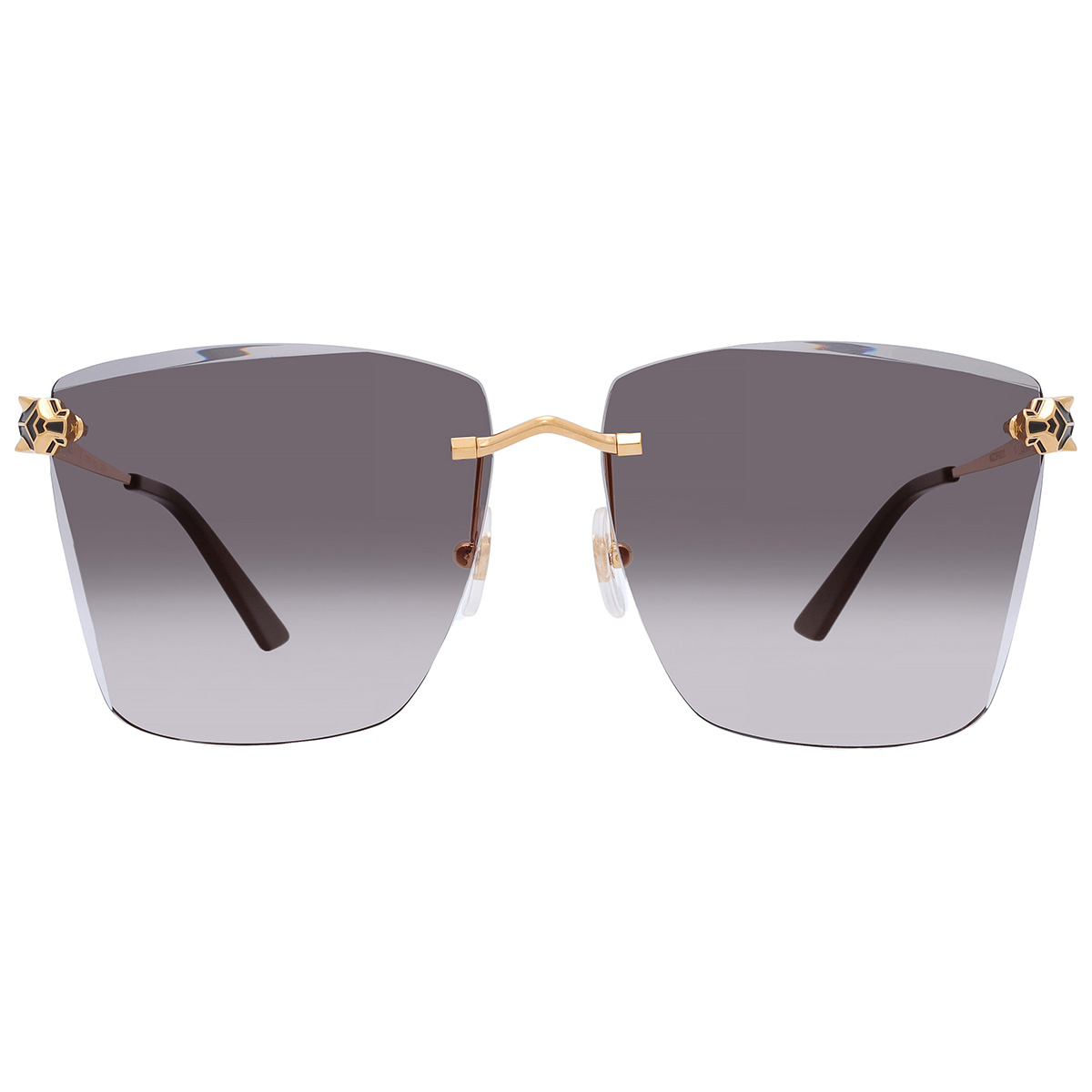Cartier Panthere de Cartier Grey Butterfly Ladies Sunglasses CT0397S ...