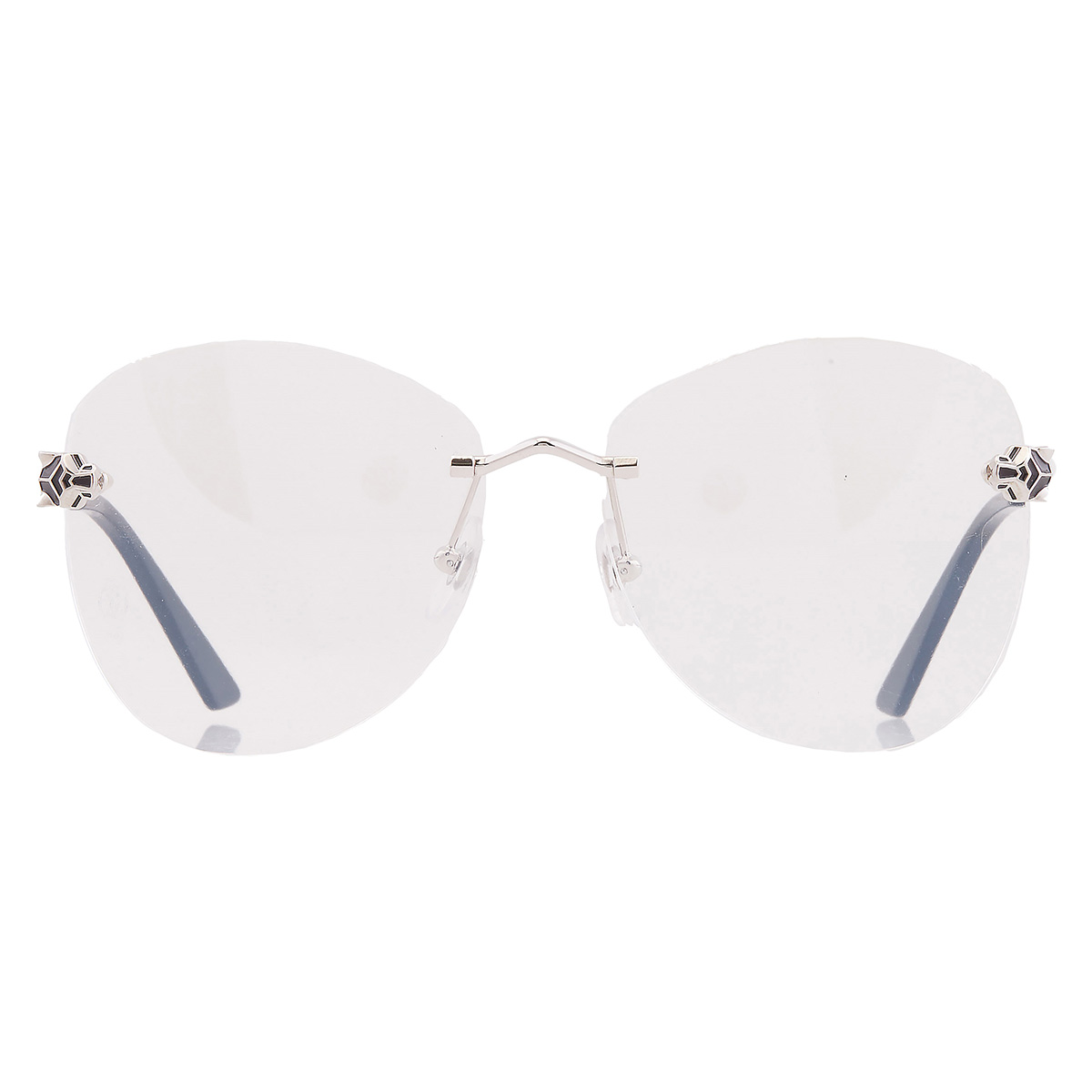Cartier Panthere de Cartier Demo Butterfly Ladies Eyeglasses CT0418O ...