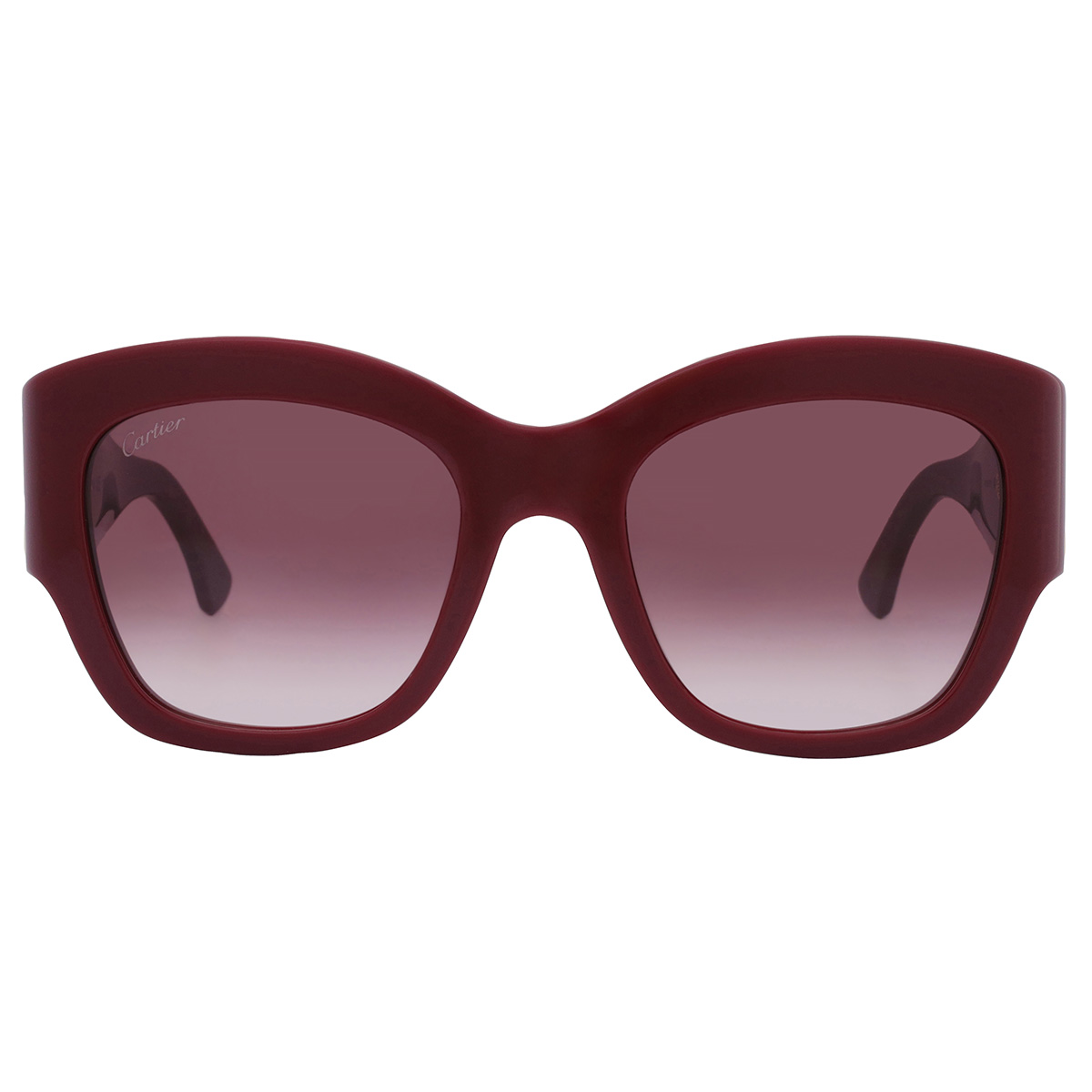 Cartier Red Gradient Butterfly Ladies Sunglasses CT0304S 003 52 ...