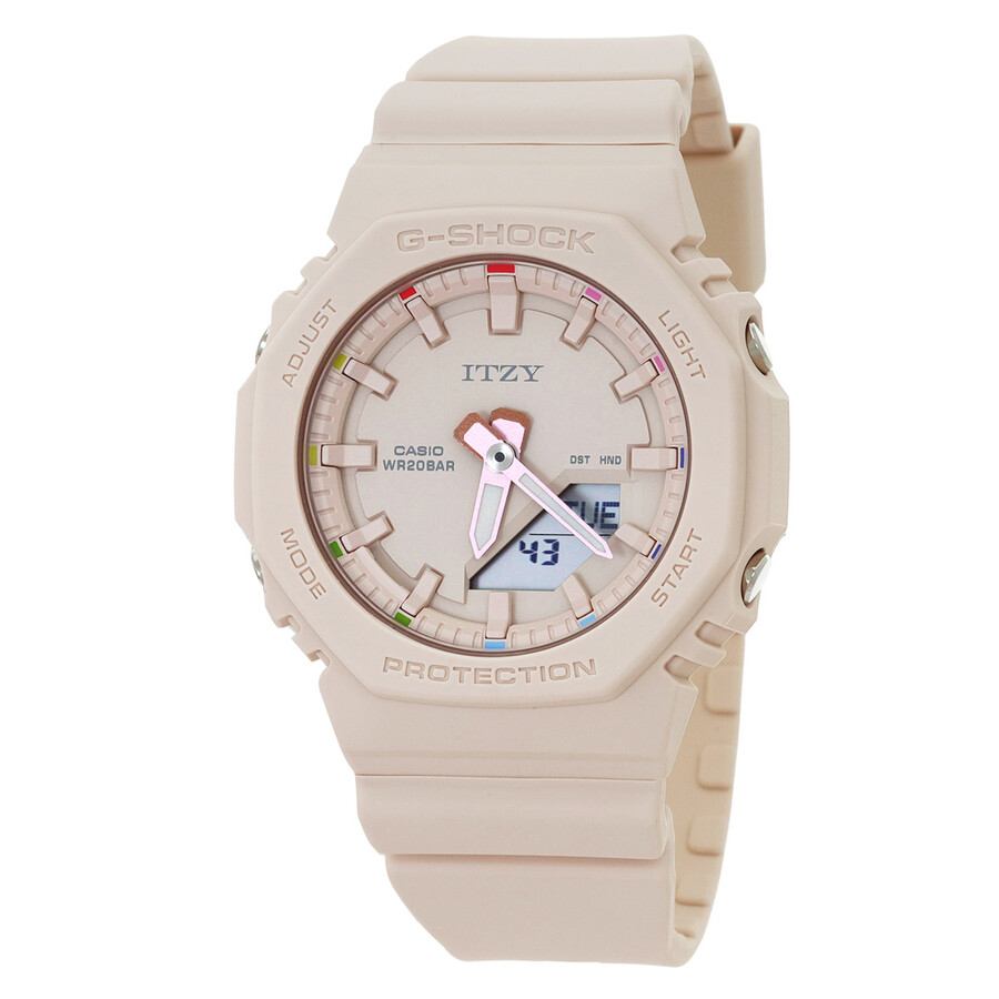 Casio Alarm World Time Quartz Analog-Digital Ladies Watch GMAP2100IT-4A ...