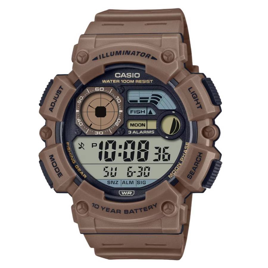 Casio Alarm World Time Quartz Digital Men's Watch WS1500H-5AV - Watches ...