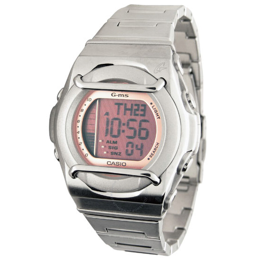 Casio Baby G G-ms Steel Pink Digital Ladies Watch MSG160D-4VDR ...