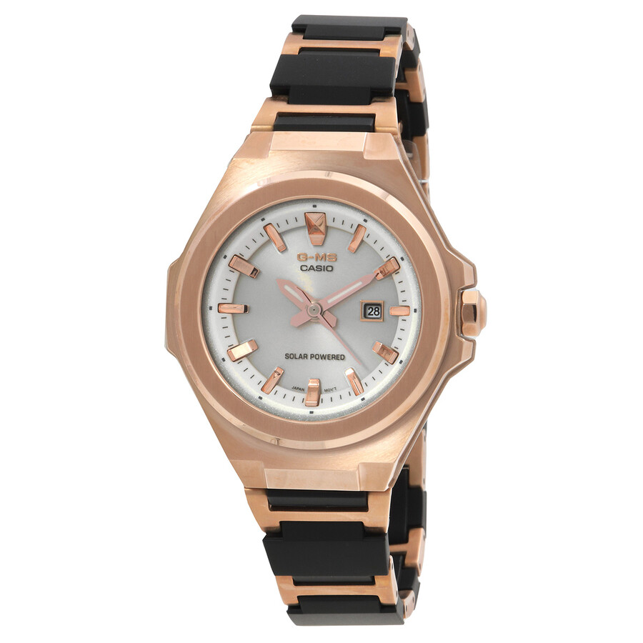 Casio Baby-G Shock Resistant Solar Watch MSG-S500CG-1ADR 4549526259395 - Watches, Baby-G - Jomashop