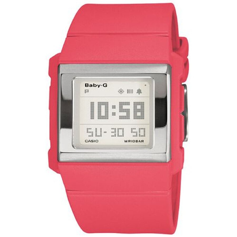 Casio Baby-G Square Pink Watch BG2001-4 0079767873745 - Watches - Jomashop