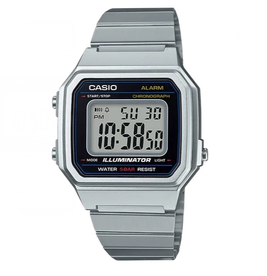 Casio Classic Vintage Alarm Quartz Digital Men's Watch B650WD-1A ...