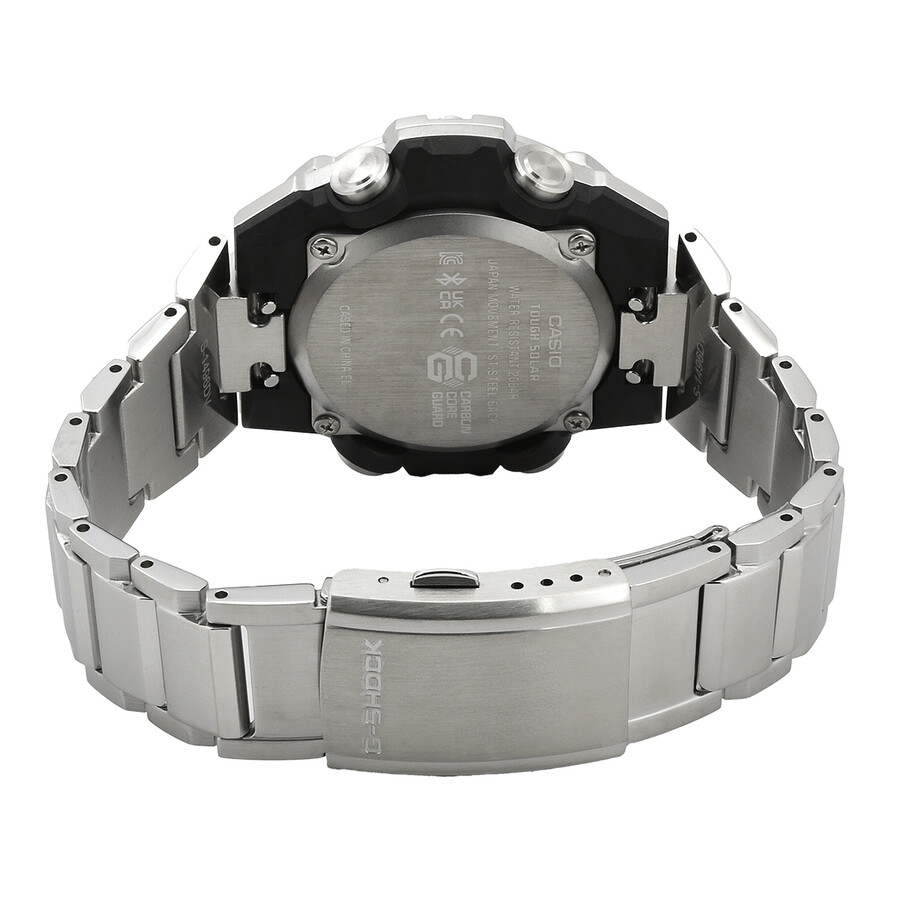 Casio G-Shock Alarm World Time Quartz Analog-Digital Black Dial Men's ...