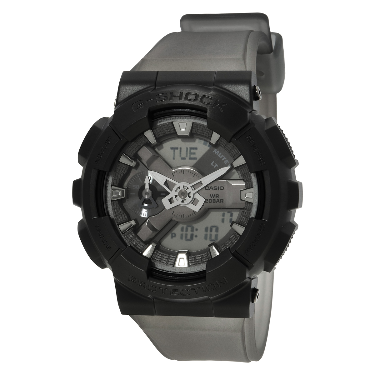 Casio G-Shock Alarm World Time Quartz Analog-Digital Men's Watch GM ...