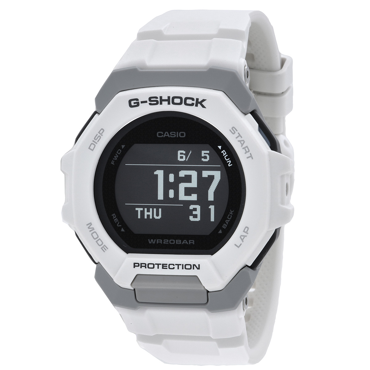 Casio G-Shock Alarm World Time Quartz Digital Black Dial Watch GBD-300 ...