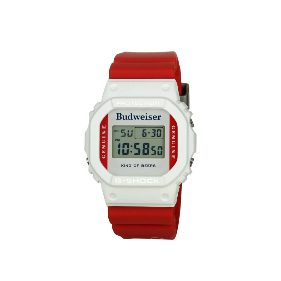 Casio G-Shock Budweiser Collab Quartz Digital Men's Watch DW5600BUD20 ...