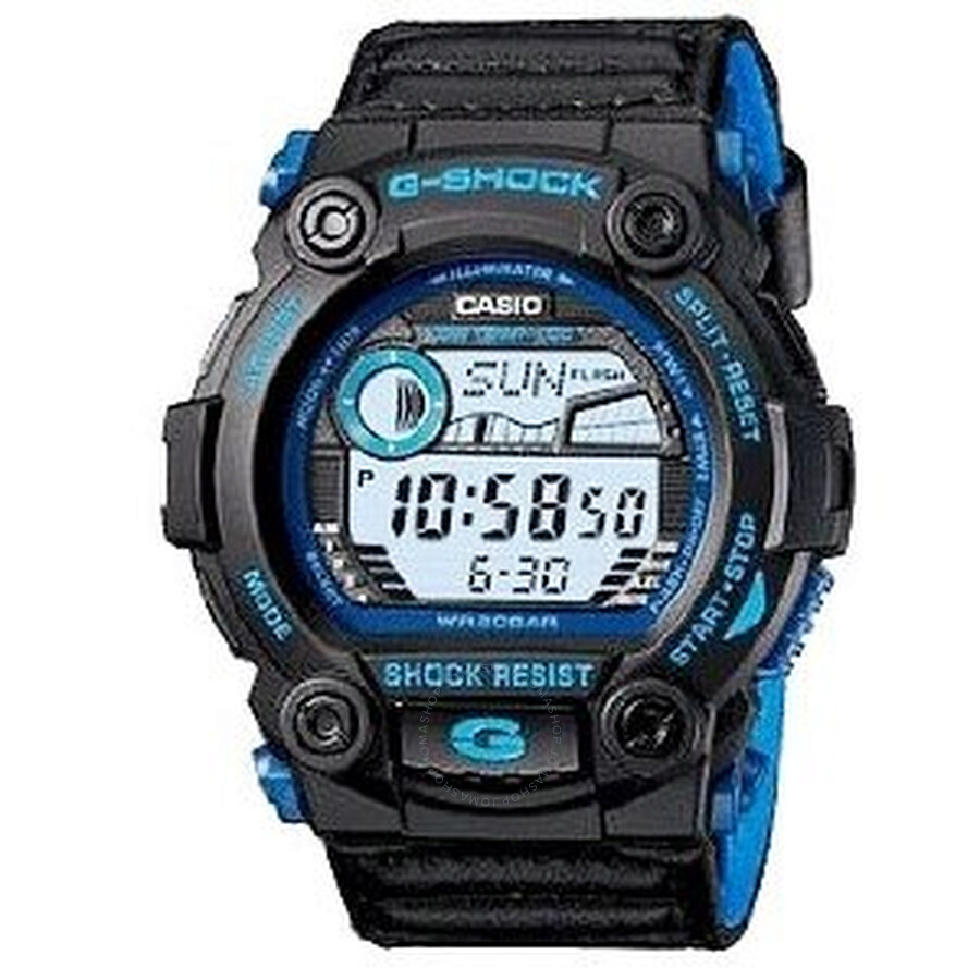 Casio G-Shock Rescue Black Blue Men's Watch G7900MS-1B 079767929022 ...